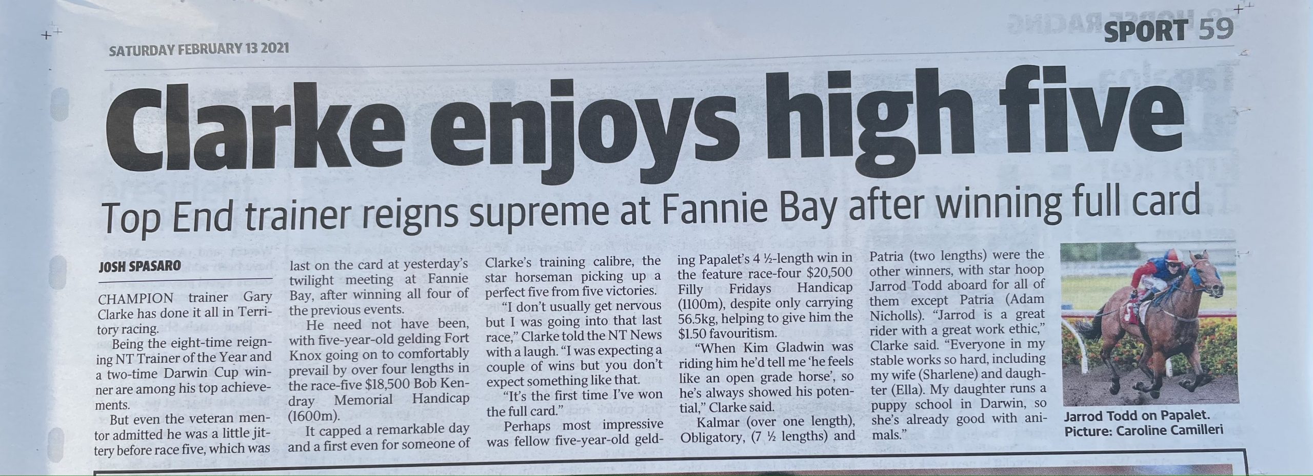 Gallery - Clarke Racing